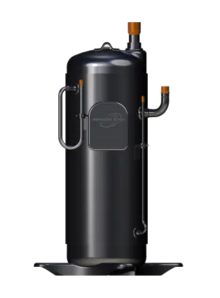 MITSUBISHI SIAM Scroll Compressor A-Series Inverter cooling with R-410 ...