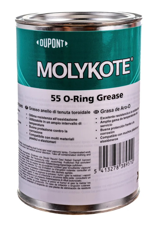 DUPONT MOLYKOTE 55 O-RING GREASE 1KG DOW CORNING – webspareparts