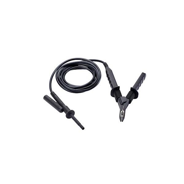 CHAUVIN ARNOUX - High-voltage safety lead with guard 15kV black ...