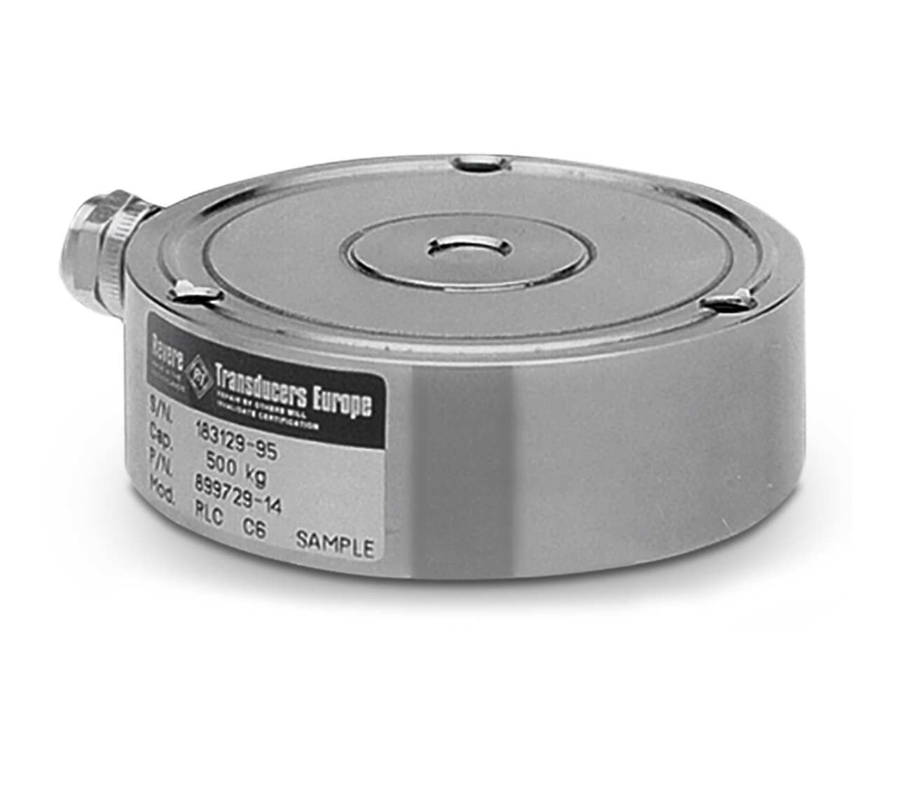 VPG Revere RLC Stainless Steel 183129-95, Compression Disk Load Cell ...